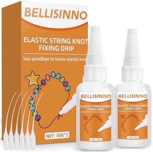 Amazon.com: Bracelet Strings Professional Elastic String Knot Fixing ...