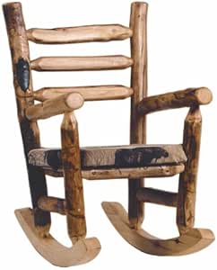 Amazon.com: Aspen Mountain Log Rocking Chair : Home & Kitchen