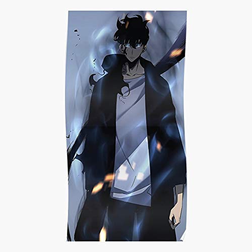 Amazon.com: Poster Solo Leveling, Gift For Home Decor Wall Art Print ...