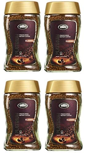 Amazon.com : Elite Platinum Freeze Dried Instant Classic Coffee 7.5oz ...