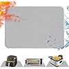 Amazon.com: Heat Resistant Mat for Air Fryer,Deep Fryer,Oven,Gray ...