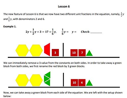 Snapklik.com : The Hands-On Equations FRACTIONS Learning System A ...