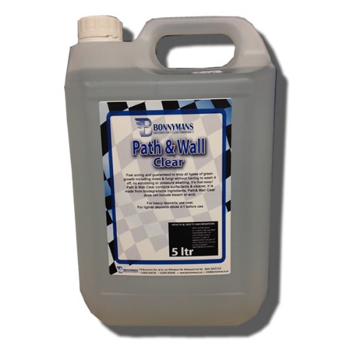 Amazon.com: Pathclear - Moss, Mould, Algae & Fungi Remover - 5 Litres ...