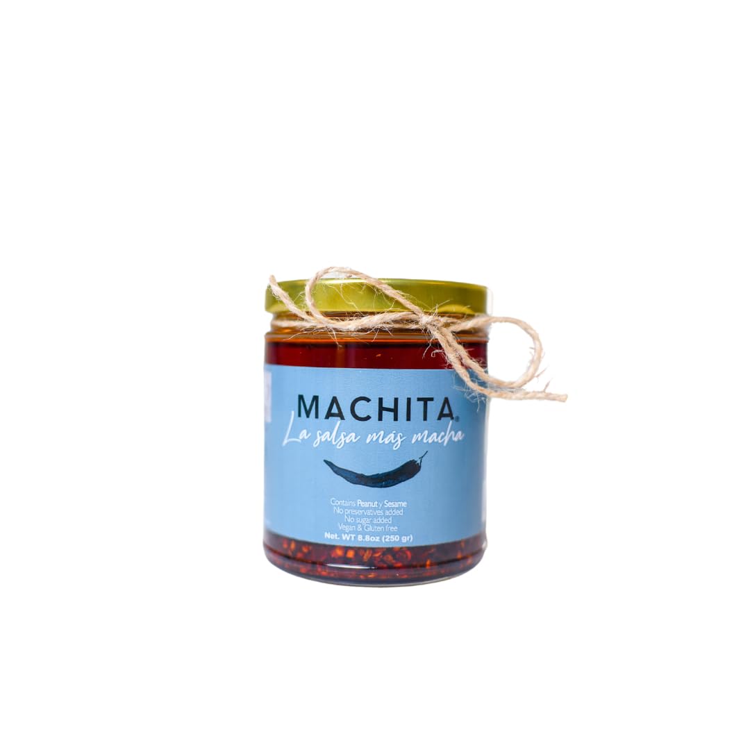 SALSA MACHITA - Salsa Macha Gourmet - 100% Base de Aceite de Olivo ...