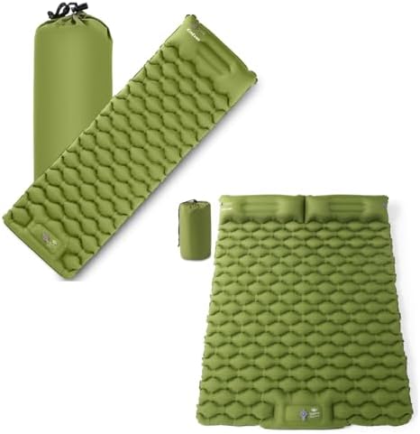Amazon.com : Kimevan Sleeping Pad for Camping, Inflatable Camping Pad ...