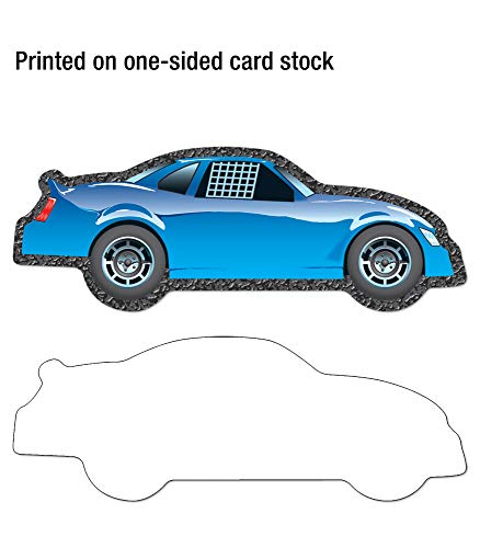 Snapklik.com : Carson Dellosa 48-Piece Colorful Race Car Bulletin Board ...