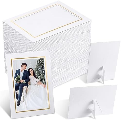 Amazon.com: Meonua Paper Picture Frames for 4 x 6 Inch Inserts ...