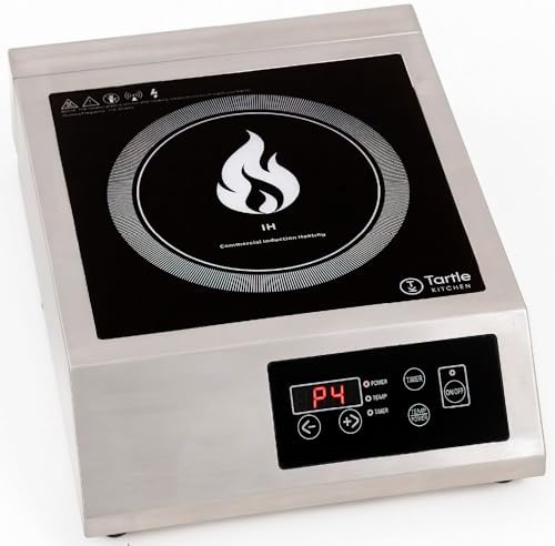 Amazon.com: Commercial Induction Cooktop Burner - Professional 3400W ...