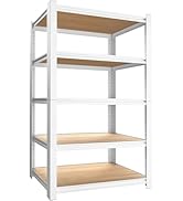Amazon.com: PrimeZone 2 Packs 36" W x 16" D x 72" H Storage Shelves, 5 ...