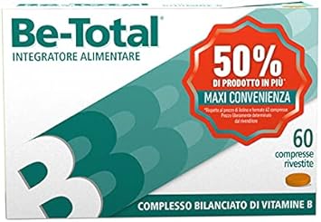 Betotal Integratore Vitamine B 60 Compresse : Amazon.it: Salute e cura ...
