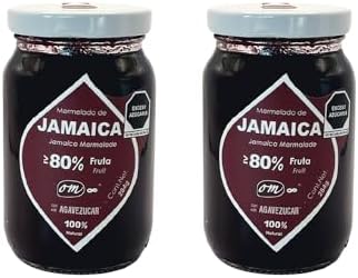 AGAVEZUCAR Mermelada de Jamaica con Fruta natural. Mermelada endulzada ...