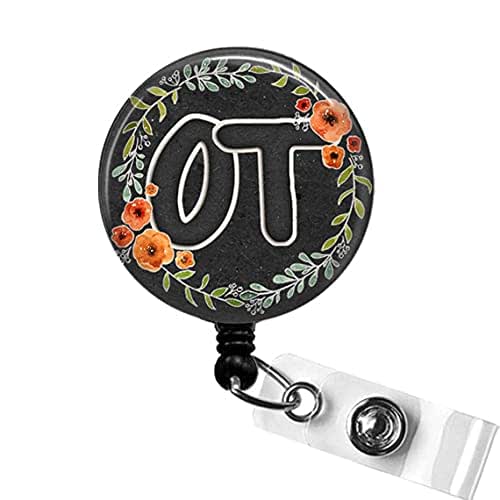Amazon.com: OT Badge Holder, Occupational Therapist Gifts, OT Therapist ...