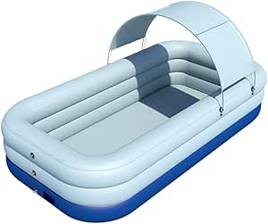 Amazon.com: Jessie Inflatable Swimming Pool for Kids Adults, Family ...