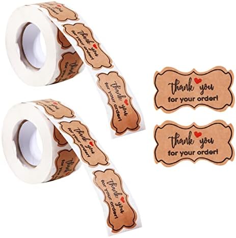 Hycodest 1000 etiquette autocollante merci, 25mm Thank You Sticker ...