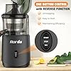 Amazon.com: Cold Press Slow Masticating Juicer: Powerful Cold Pressed ...