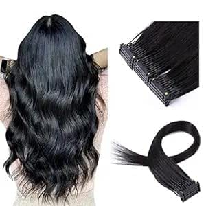 Amazon.com: FUIBEJAE 6D First Generation Hair Extensions 6D Machine ...