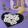 Amazon.com: ELDONE Self Love Club Rug Heart Shaped - Cute Bath Mat Non ...