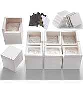 Amazon.com: FASONLA Bed Risers, Furniture Risers (Set of 8) Lifts ...
