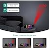 Amazon.com: ORIA Projection Alarm Clock for Bedroom, Digital Clock ...