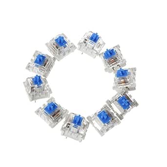 Amazon.com: YS0911 Blue Switches for Gateron Mechanical Keyboard Cherry ...
