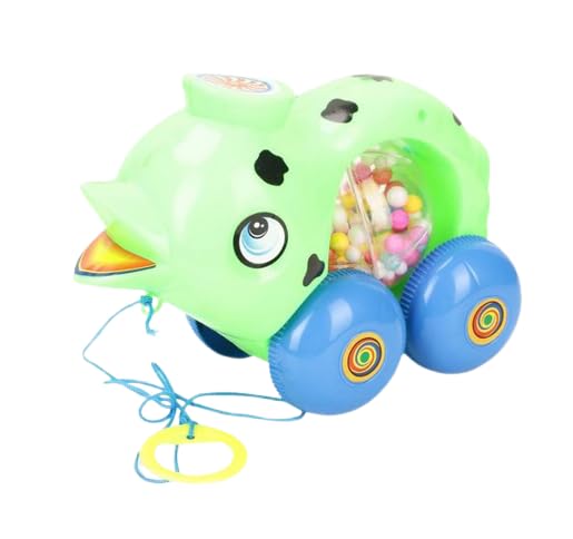 Buy Pull Along Flappy Bird Toy 10 X 5 X 6.4 inch |Geen|Blue Online at ...