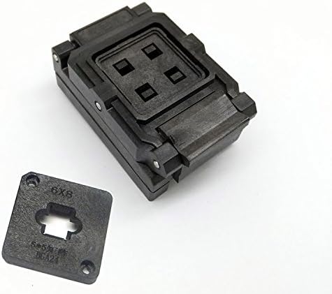 Amazon.com: BGA24 Clamshell Burn in socket pin pitch 1.0 mm IC size 6x8 ...