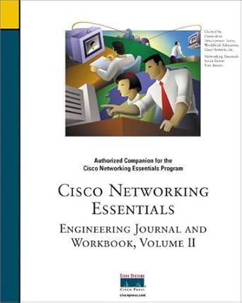 Buy Cisco Networking Essentials Engineering Journal and Workbook Book ...