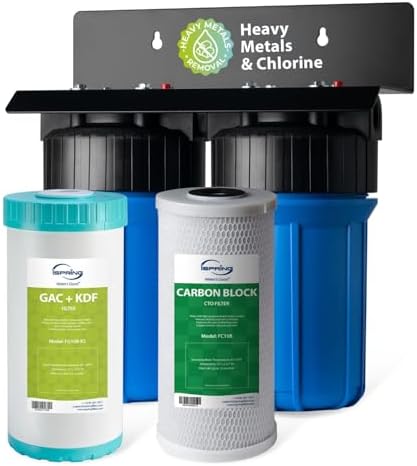 Amazon.com: iSpring Heavy Metal Whole House Water Filter System, Reduce ...