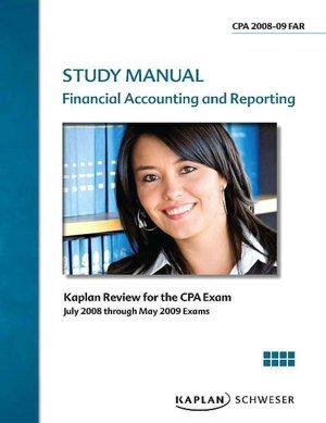 CPA Exam Study Manual: Financial Accounting and Reporting 2008/2009 ...