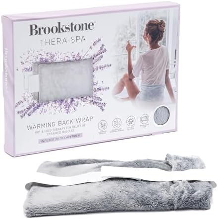 Amazon.com: Brookstone - Thera-Spa Cooling & Heated Back Wrap with ...