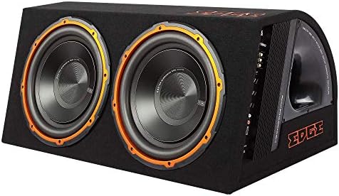 Edge Car Audio 12 Inch Active Subwoofer EDB12A 12 Bass Enclosure with ...