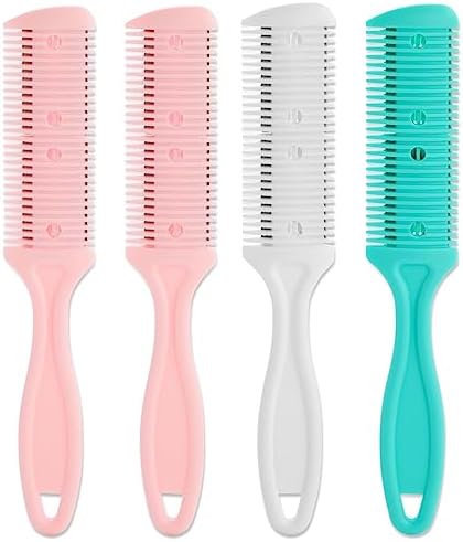 Amazon.com : Soft 'N Style Haircut Razor Comb, 3 Pack - Double Sided ...