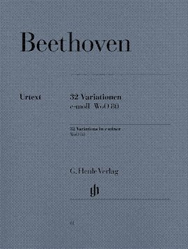 Beethoven: 32 Variations c minor WoO 80 (Henle Music Folios): Friedhelm ...