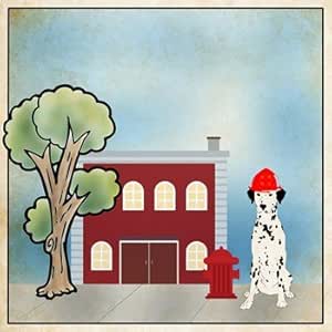 Amazon.com: Dalmation Firehouse Poster (12.00 x 12.00): Prints: Posters ...