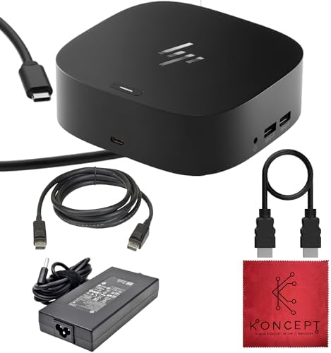 Amazon.com: Koncept 26D32AA for HP Replacement - USB-C Dock G5 ...