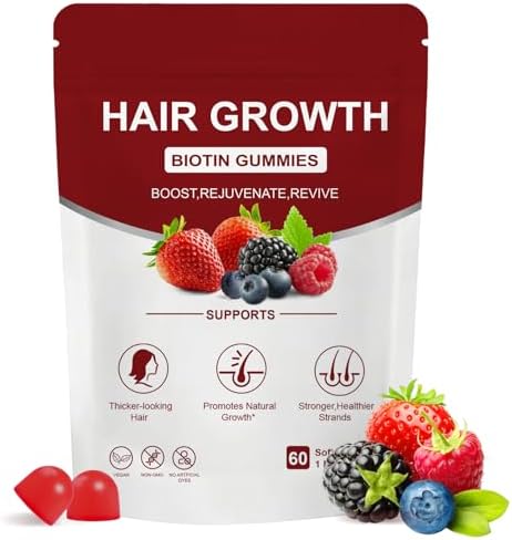 Amazon.com: Norce Sactor Lumin Hair Gummies with Biotin & Collagen ...