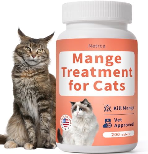 Amazon.com : Netrca Mange Treatment Cats, Hair Regrowth, Skin Repair ...