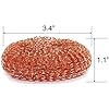 Amazon.com: 12 Pack Copper Coated Scourers by SCRUBIT – Scrubber Pad ...