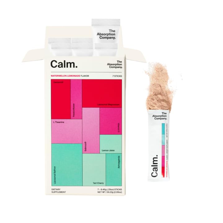 Amazon.com: Calm Drink Mix - Relaxation Aid with Magnesium, Ashwagandha ...