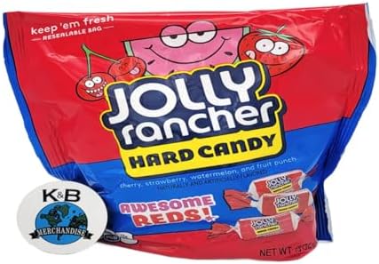 Amazon.com : Jolly Rancher Awesome Reds Hard Candy 13 Ounce Variety ...