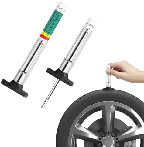 Tire Thread Depth Gauge 2pcs Tire Wear Gauge Tire Tread Depth Gauge ...