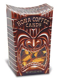 Amazon.com : Island Heritage Kona Coffee Candy Tiki Box : Chocolate ...