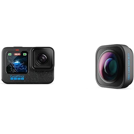 GoPro Hero 12 + Max Lens Mod 2.0: Amazon.co.uk: Electronics & Photo