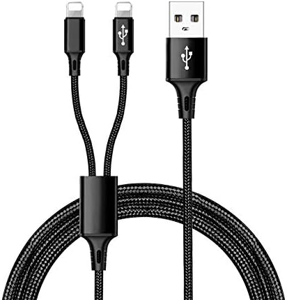 Amazon.com: iFlash Dual Port Splitter Charging Cable - Power up to Two ...