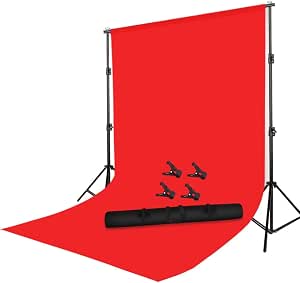 Amazon.com : Chroma Key Backdrop for Photography | Extendable ...