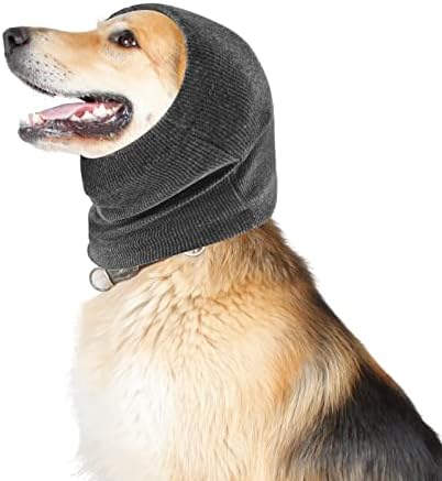 Dog Snood Dog Earmuff for Dog Neck, Dog Head Wrap Pet Ears Warmer for ...