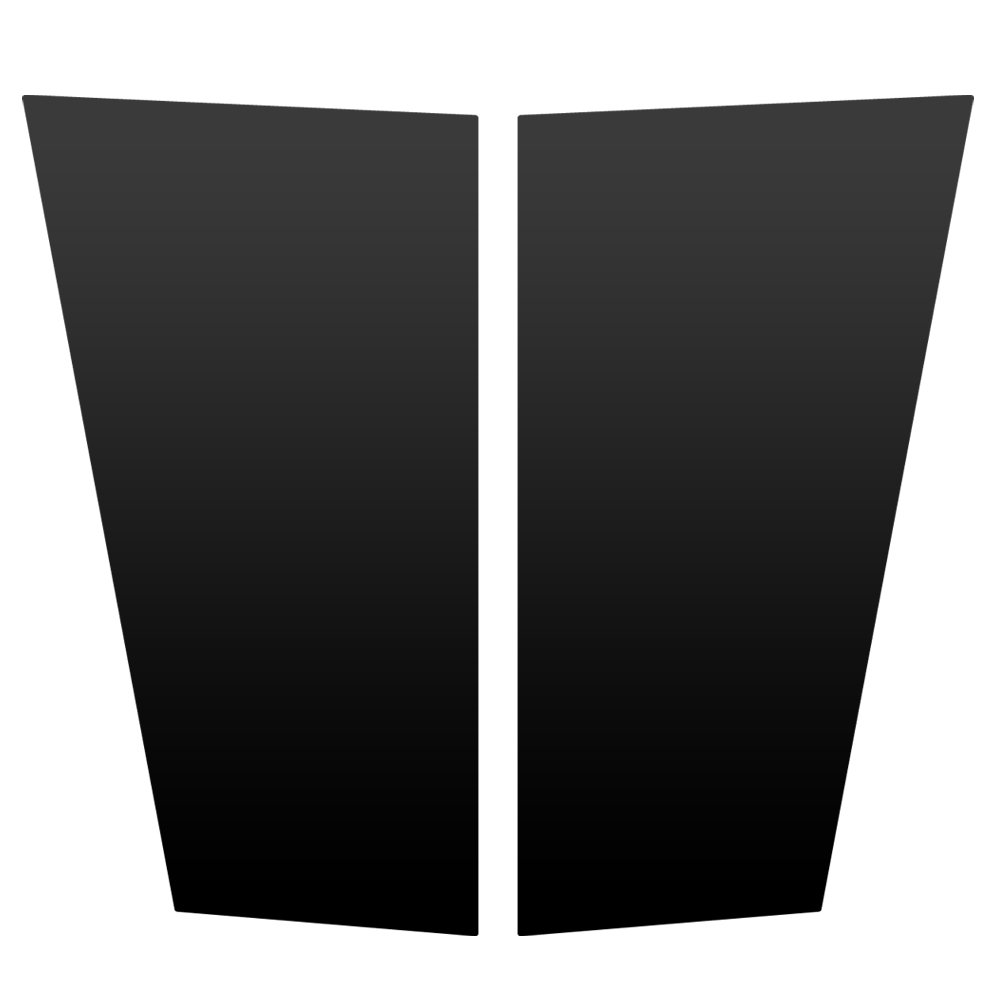 Amazon.com: Auto Vynamics Matte Black Vinyl Hood Decal Kit - Compatible ...