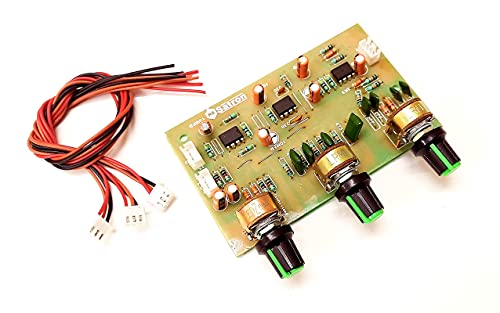 ERH India 4558 Based Bass Treble Pre-Amplifier Tone Board Audio Bass ...