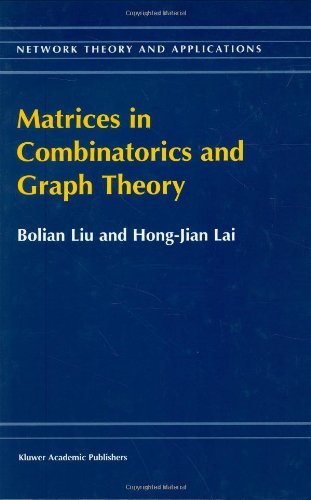 Matrices in Combinatorics and Graph Theory (Network Theory and Applications Book 3) (English ...