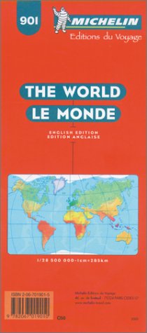 Michelin The World Map No. 901 (Michelin Maps & Atlases): Michelin ...